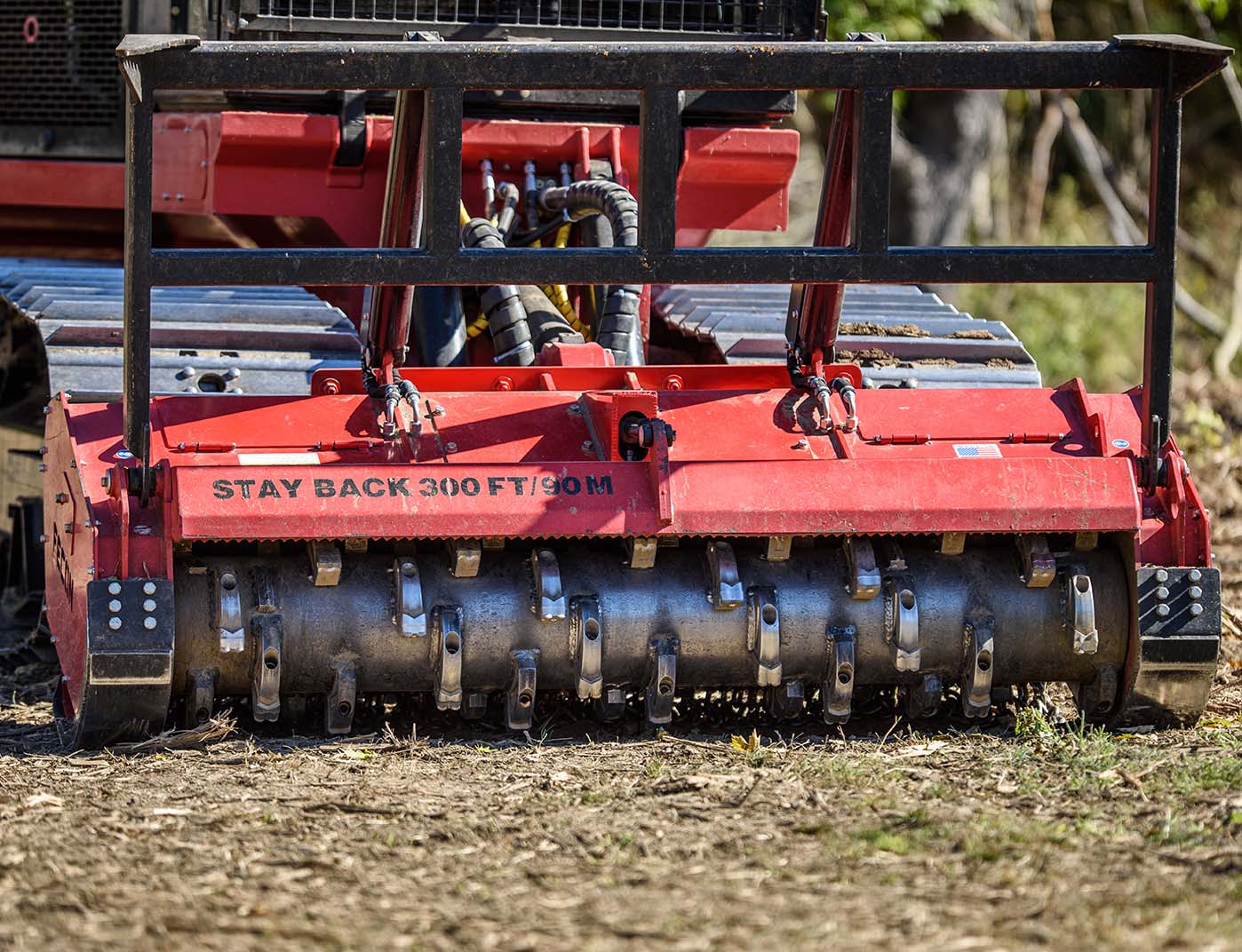 Bull Hog Excavator Mulching Head - Fecon