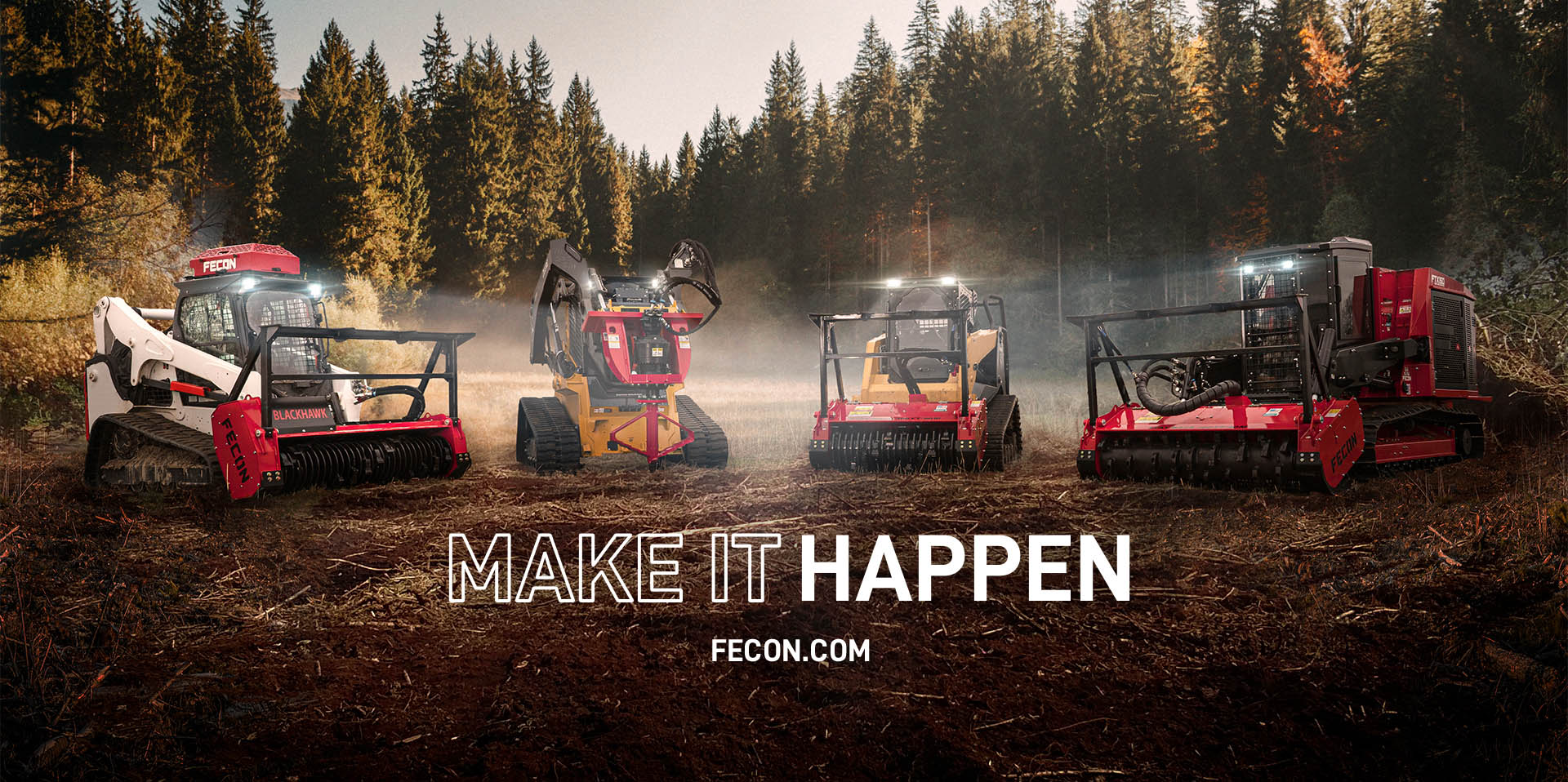 About FECON Land Clearing Equipment & Mulcher Attachments