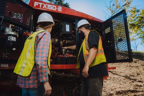FTX150-2 Mulching Tractor - Fecon