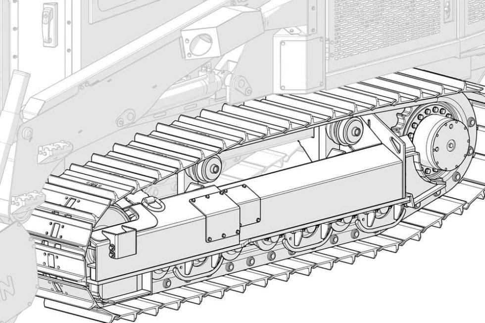 FTX150-2 Mulching Tractor - Fecon