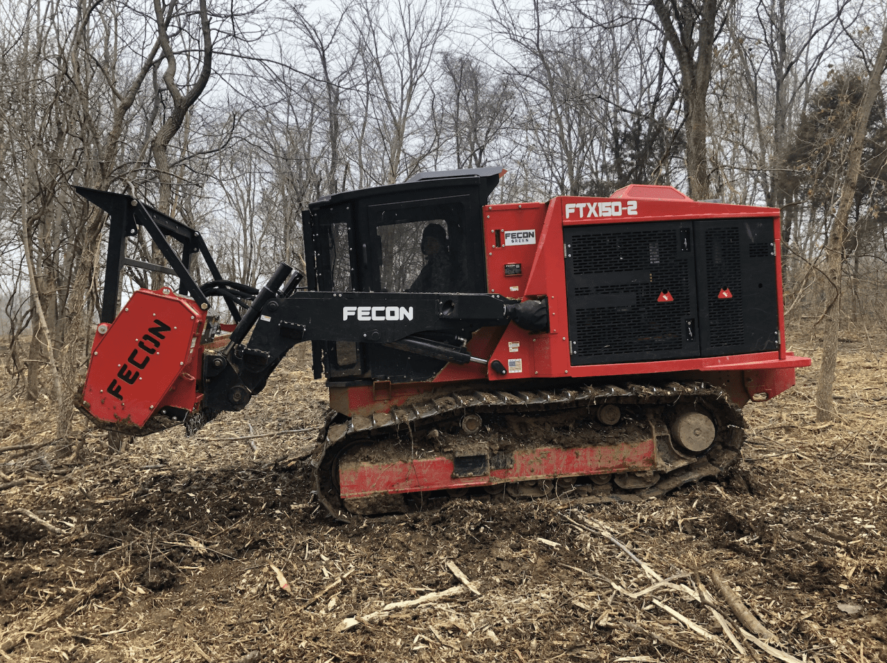 Bull Hog® Blackhawk Attachment 150-195 HP - Fecon