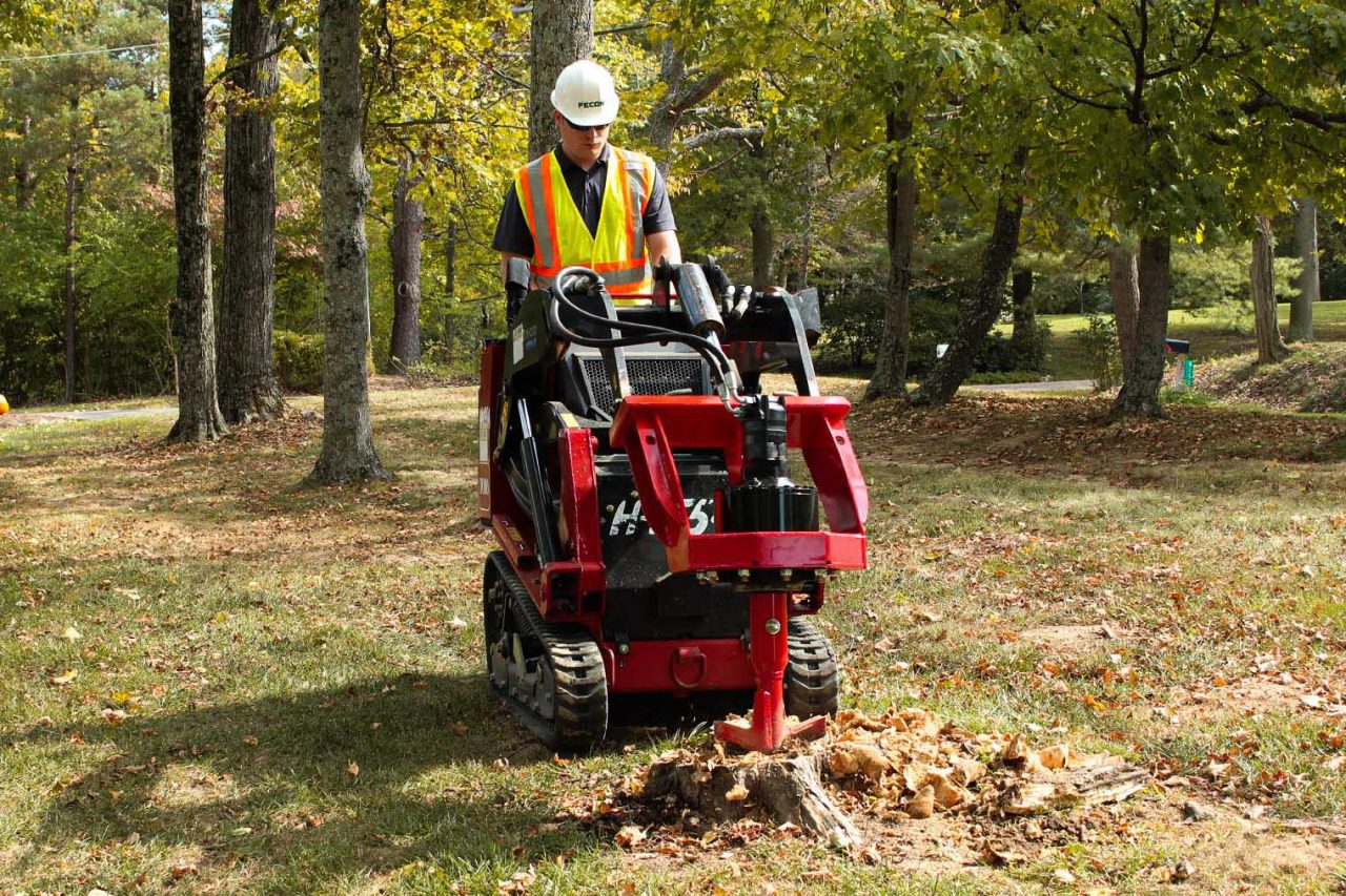 Compact STUMPEX Stump Grinder - Fecon