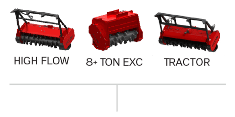 Bull Hog® Mulching Teeth - Fecon