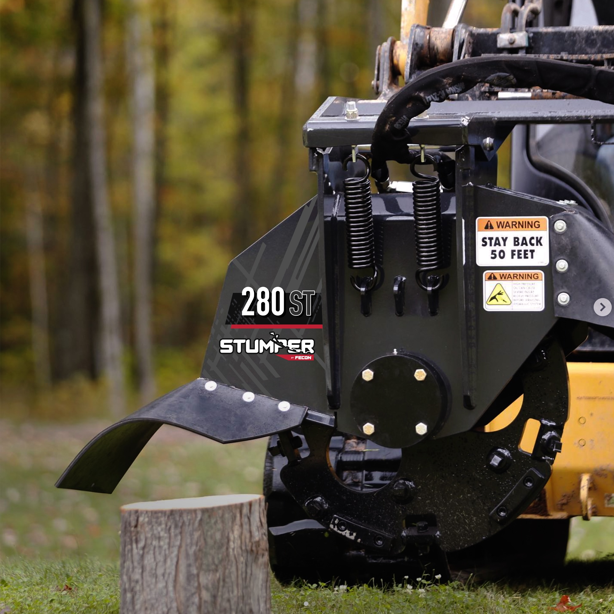 Stumper by FECON - Stump Grinder Attachments