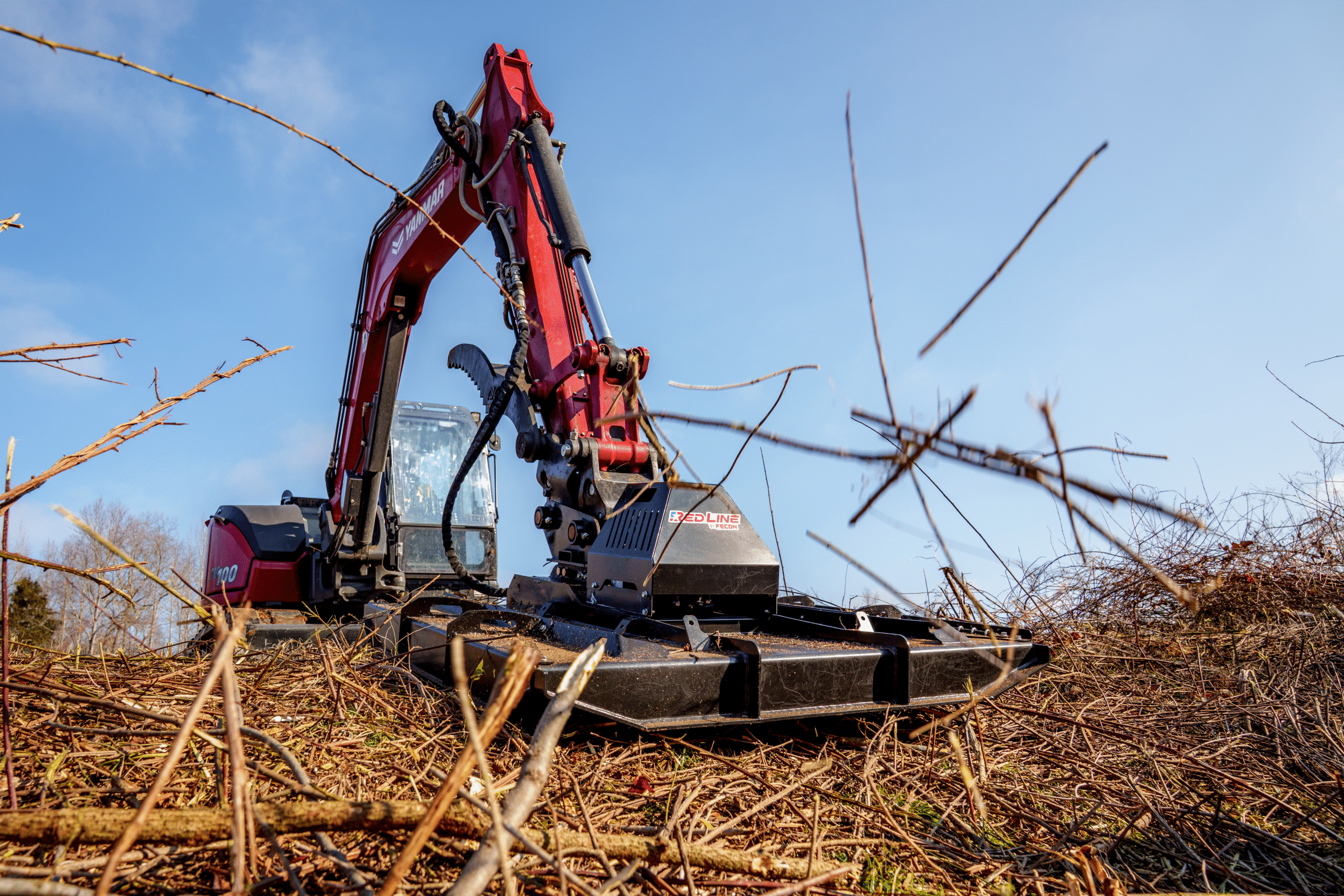 Skid Steer Brush Cutter - Fecon